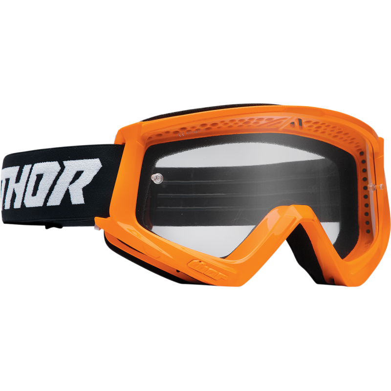 Thor Combat Racer Goggle - Orange/Black — Motorsports HQ
