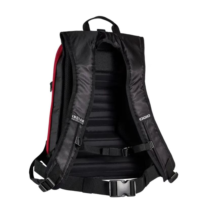 Indian Motorcycle OGIO Mach LH Backpack - Black/Red — Motorsports HQ