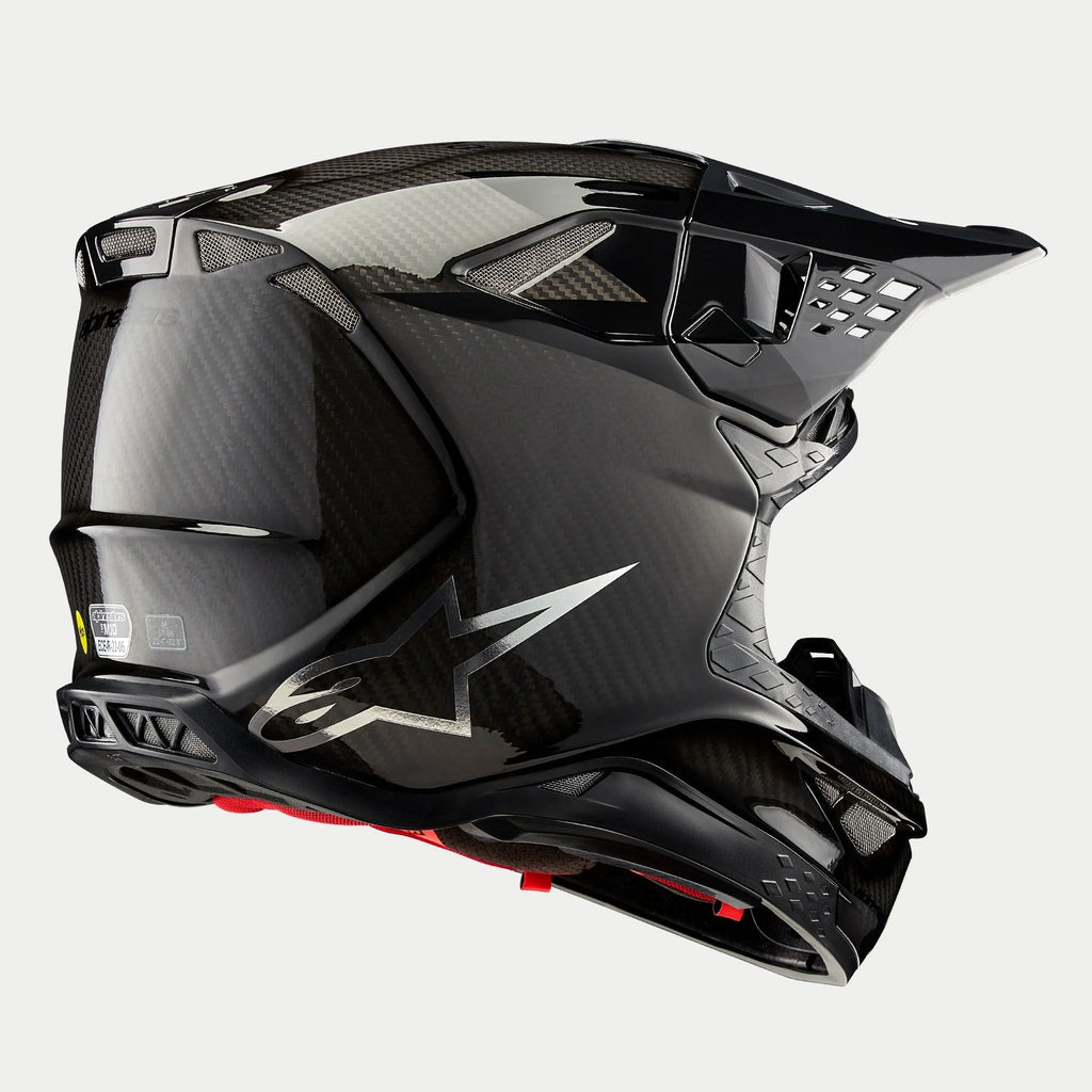 Supertech M10 solid helmet - Black — Motorsports HQ