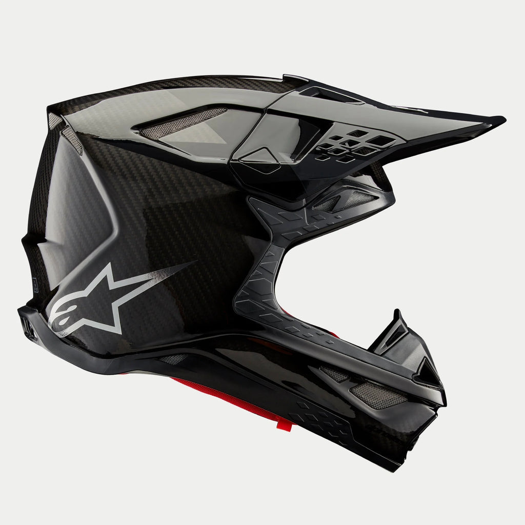 Supertech M10 solid helmet - Black — Motorsports HQ