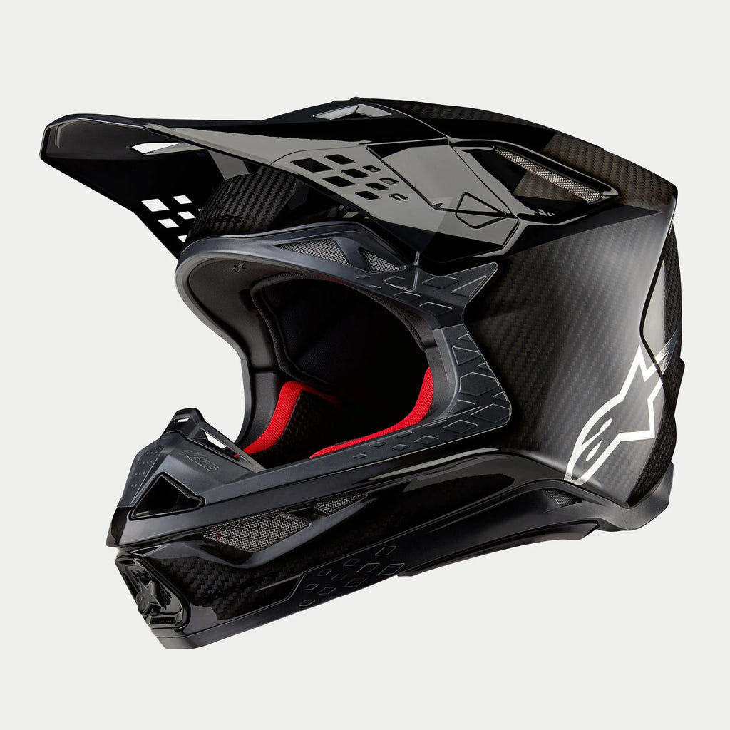 Supertech M10 solid helmet - Black — Motorsports HQ