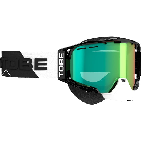 T9 Ballistic Timex Goggle - White/Black — Motorsports HQ