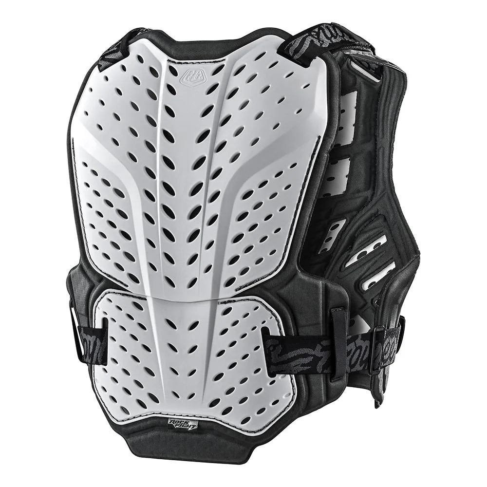 Rockfight Chest Protector - White — Motorsports HQ