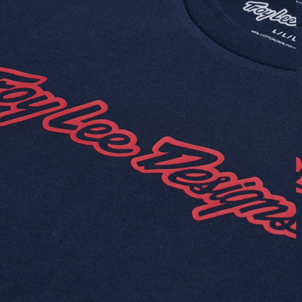 Short Sleeve Tee Signature - Navy — Motorsports HQ